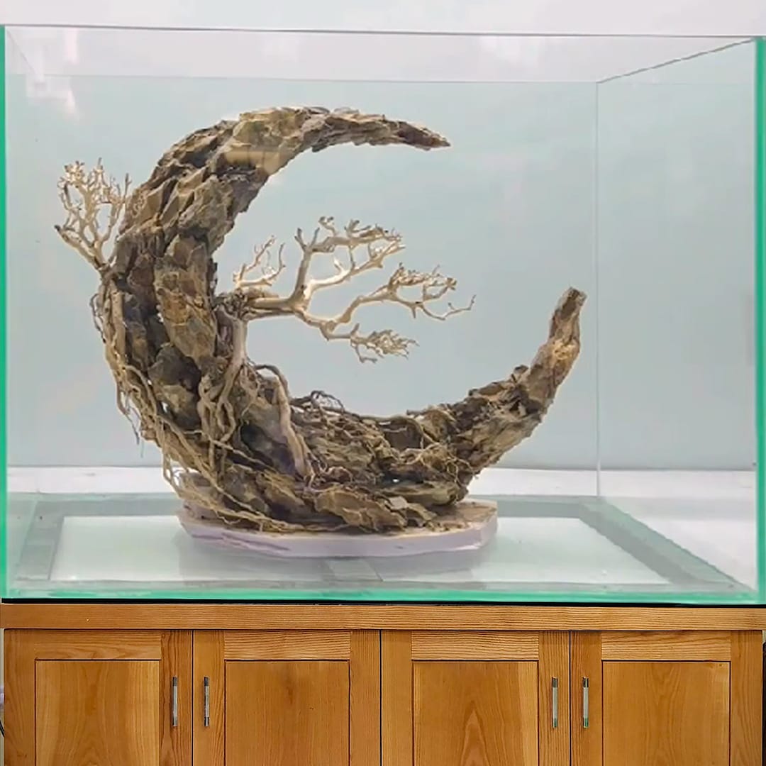 Aquarium Rock Dragon Stone Bonsai Aquascape Driftwood Fish Tank Decor ...