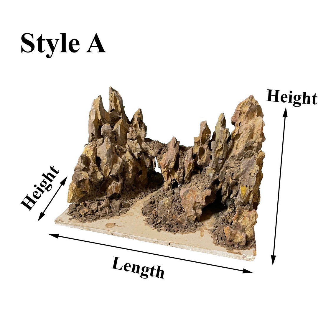 Dragon Stone Aquarium Aquascape Landscape Bonsai Fish Tank - Etsy