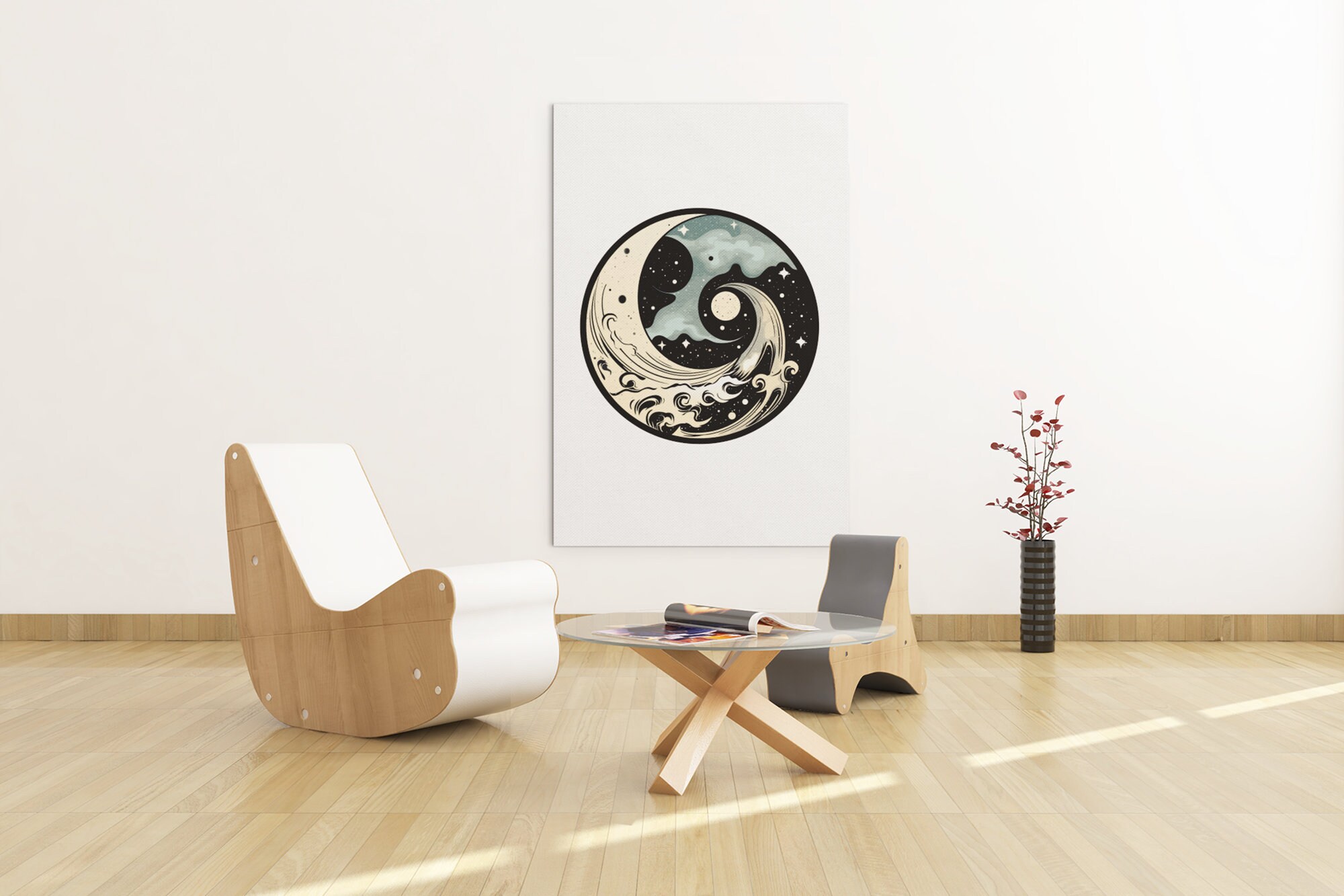 12 Abstract Ying Yang Clip Art, PNG Bundle, Gemini Season, Graphics ...