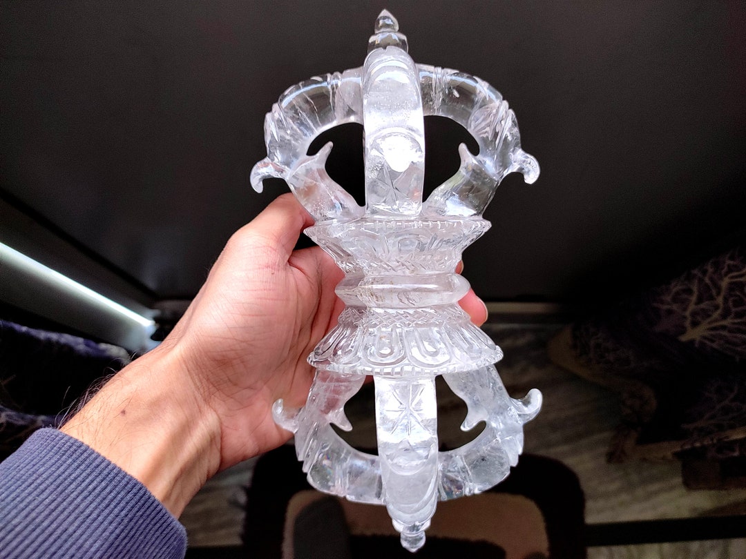 Crystal Dorje Quartz Vajra Healing Vajra Crystal - Etsy