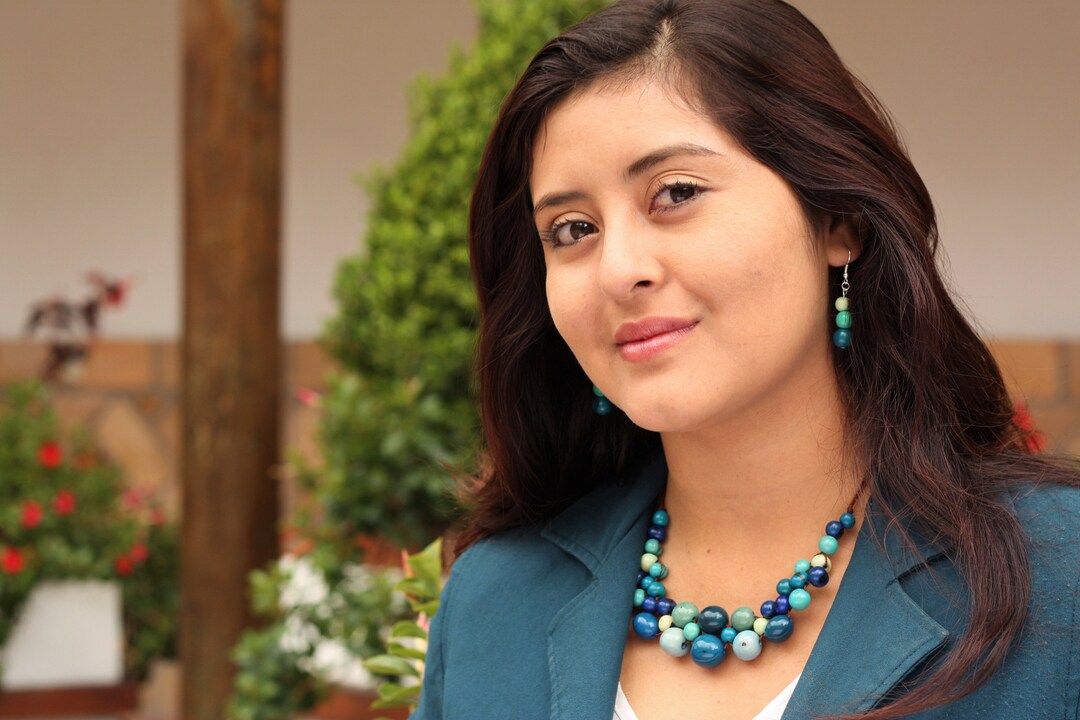 Statement, Chunky Bold Necklace Made From Rainforest Seeds Acai and ...