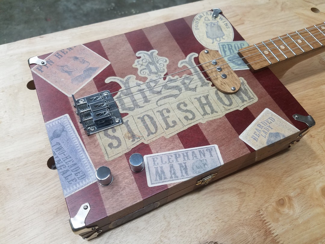 Diesel "sideshow" Cigar Box Guitar - Etsy