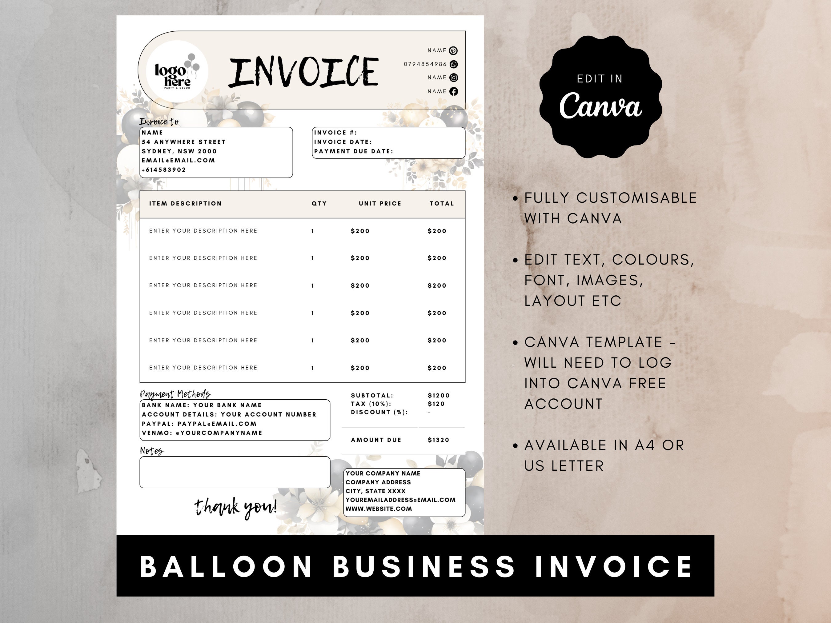 Balloon Business Contract, Balloon Arch Balloon Garland, Balloon ...