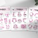 Pink Balloon Menu Template: Editable Pricing Guide (canva) - Etsy