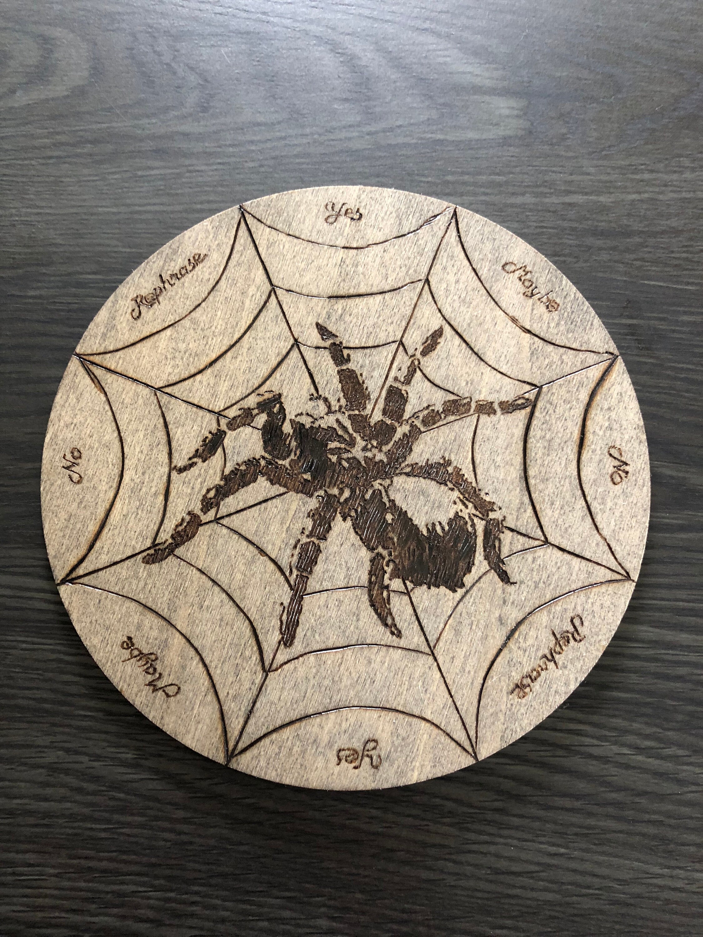 Spider Pendulum Board - Etsy
