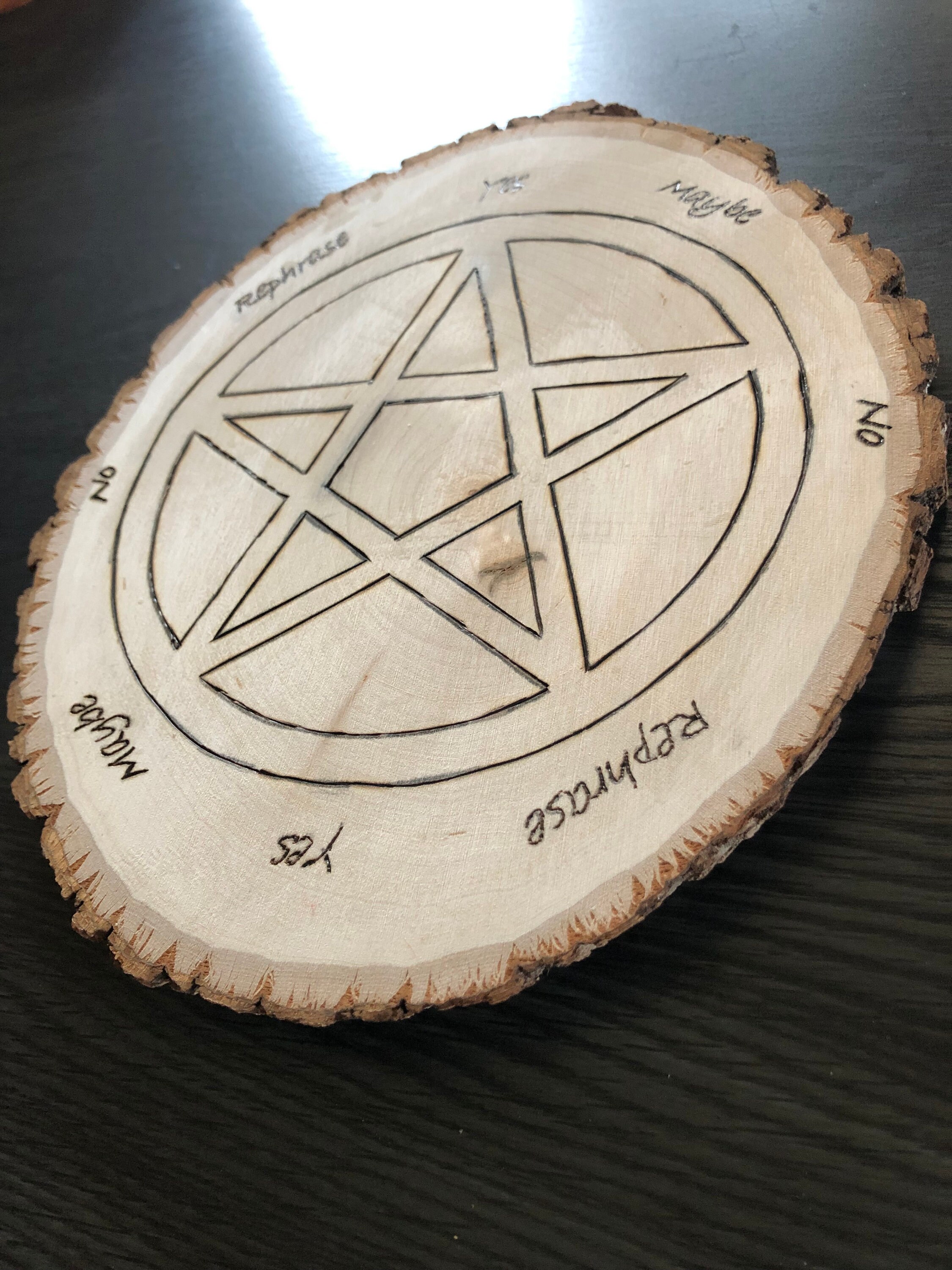 Pentagram Pendulum Board - Etsy