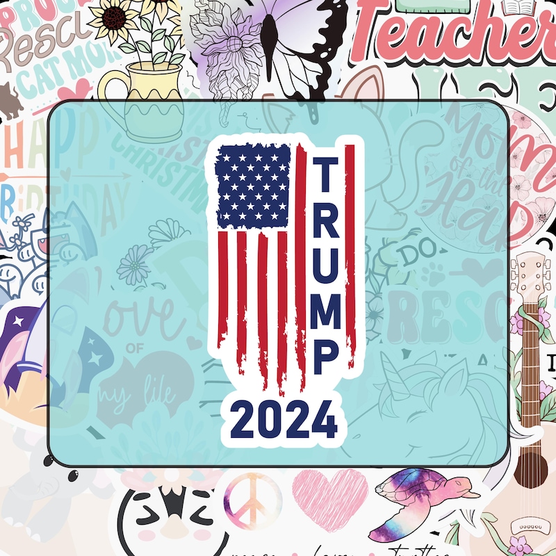 Trump Window Stickers - Etsy