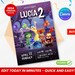 Editable Inside Out 2 Birthday Invitation,for Kids' Parties, Editable ...