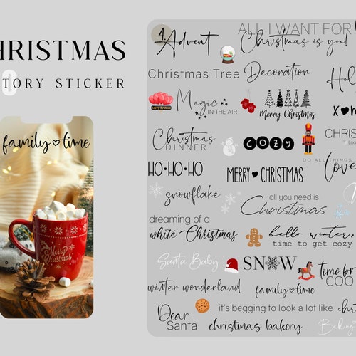 170 Instagram Story Sticker Daily Everyday Basics - Etsy