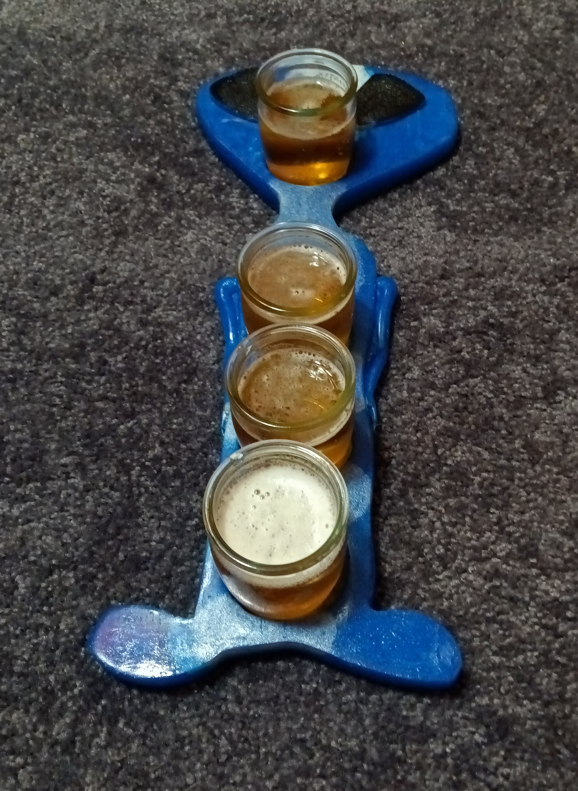 Alien Flight " Skinner" Epoxy Beer Flight - Etsy
