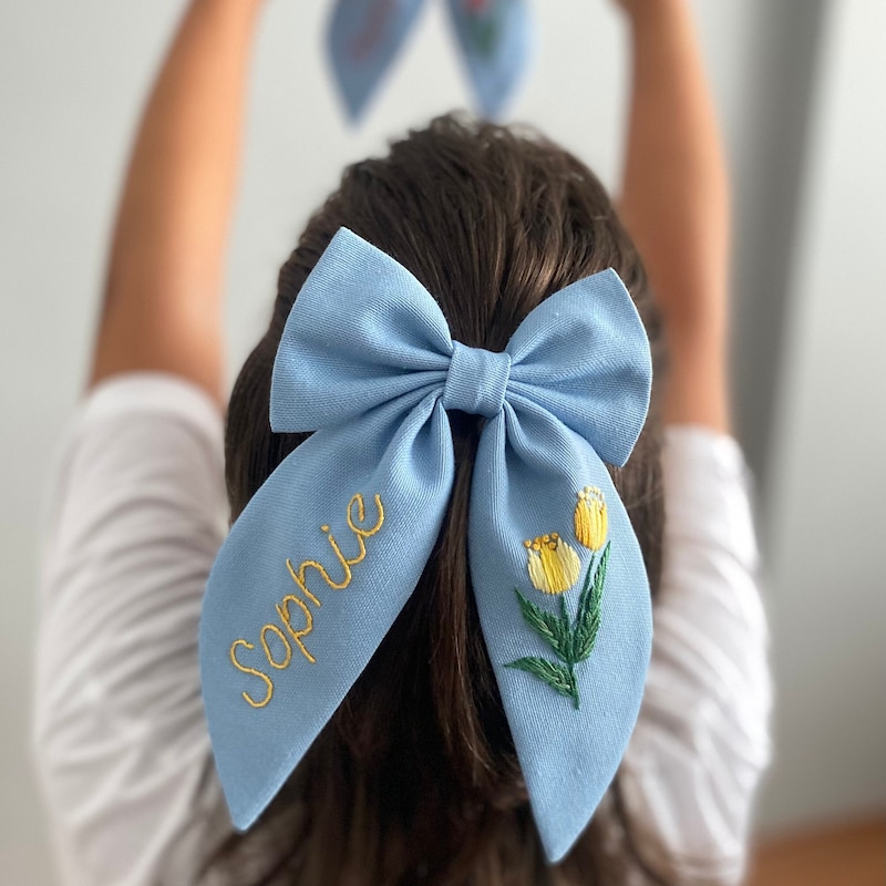 Custom Hair Bows Toddler - Etsy