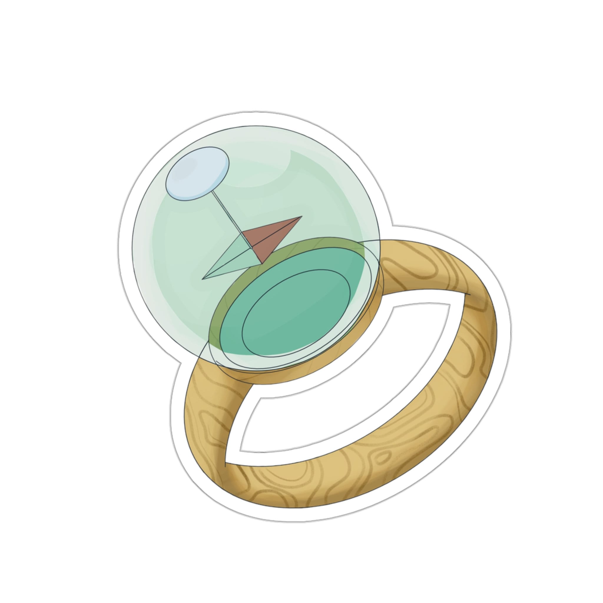 Nami Log Pose Sticker | One Piece - Etsy