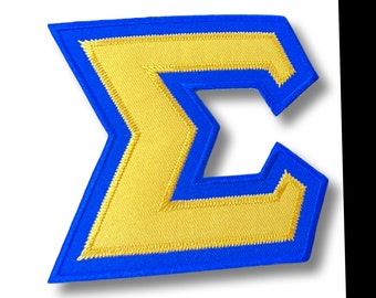 Sgrho Sigma Patch, Poodle, Pearls, Rubies, Embroidered Patch, Iron-on ...