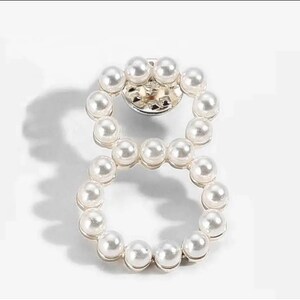 Sigma Gamma Rho Pearl Number Brooch, SGRHO Pearl Number Brooch, SGRHO ...