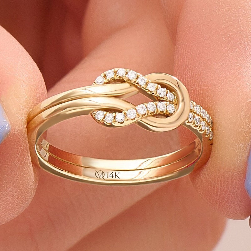 Double Knot Ring - Etsy