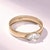 Ultra Thin Bumpy Ring 14k 10k 18k Solid Gold Stacking Wedding Band ...