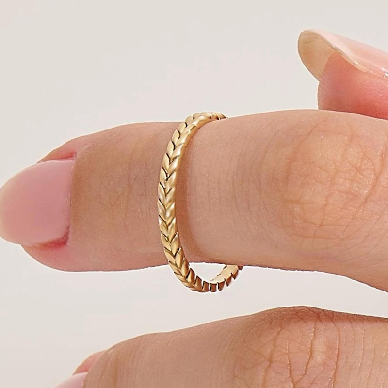 Gold Modern Ring Enhancer - Etsy