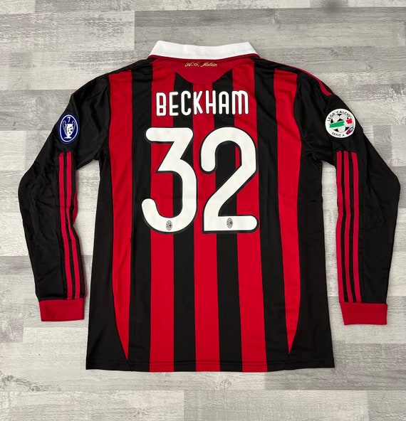 Überraschenderweise Rückgängig machen Genial beckham ac milan shirt ...