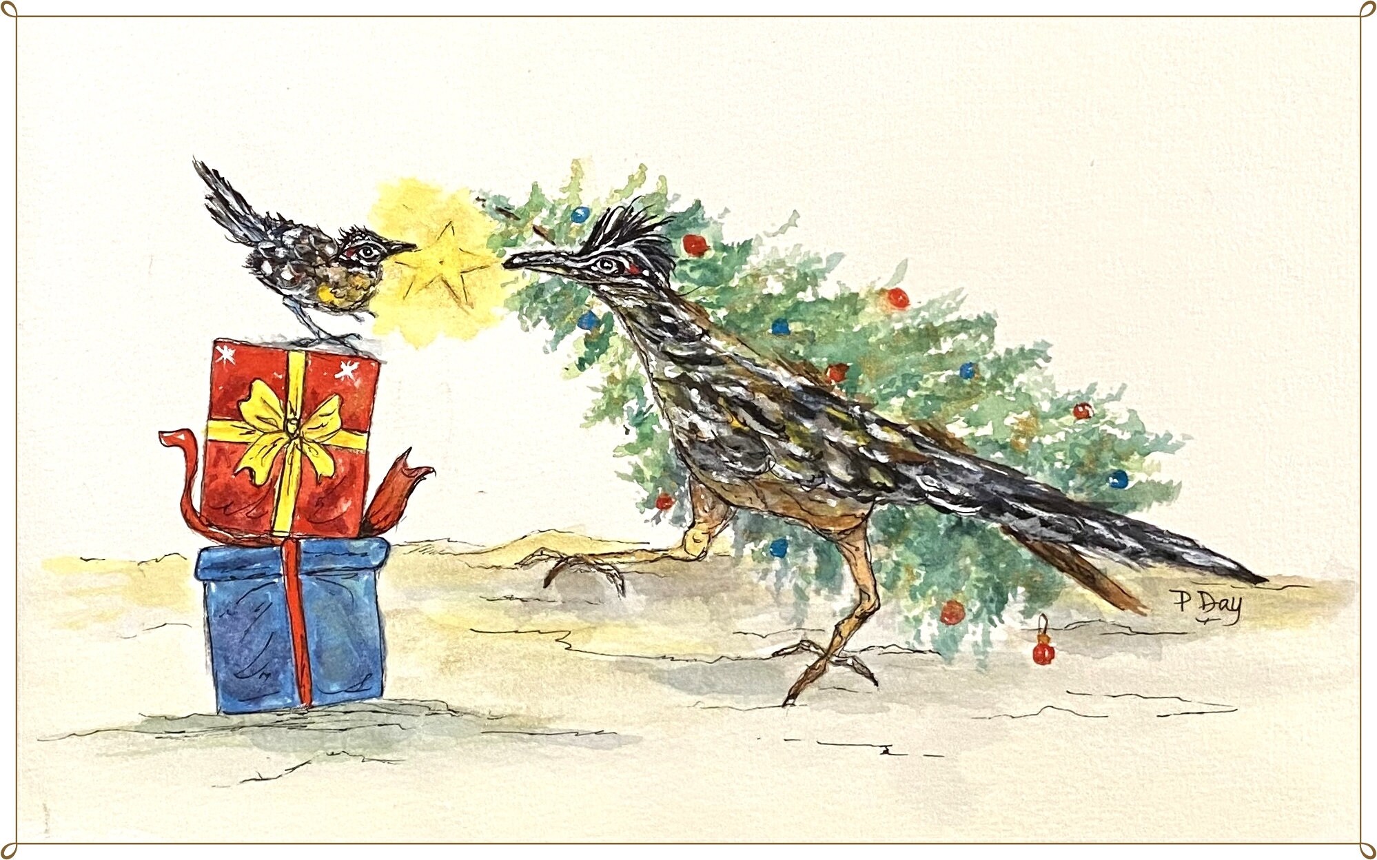 Pack of 7 Fun-loving ROADRUNNER Christmas Cards 5 X 7 Cards - Etsy