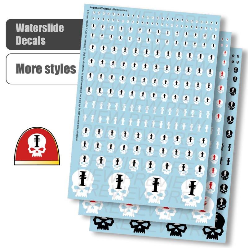 40k Transfer Sheets - Etsy