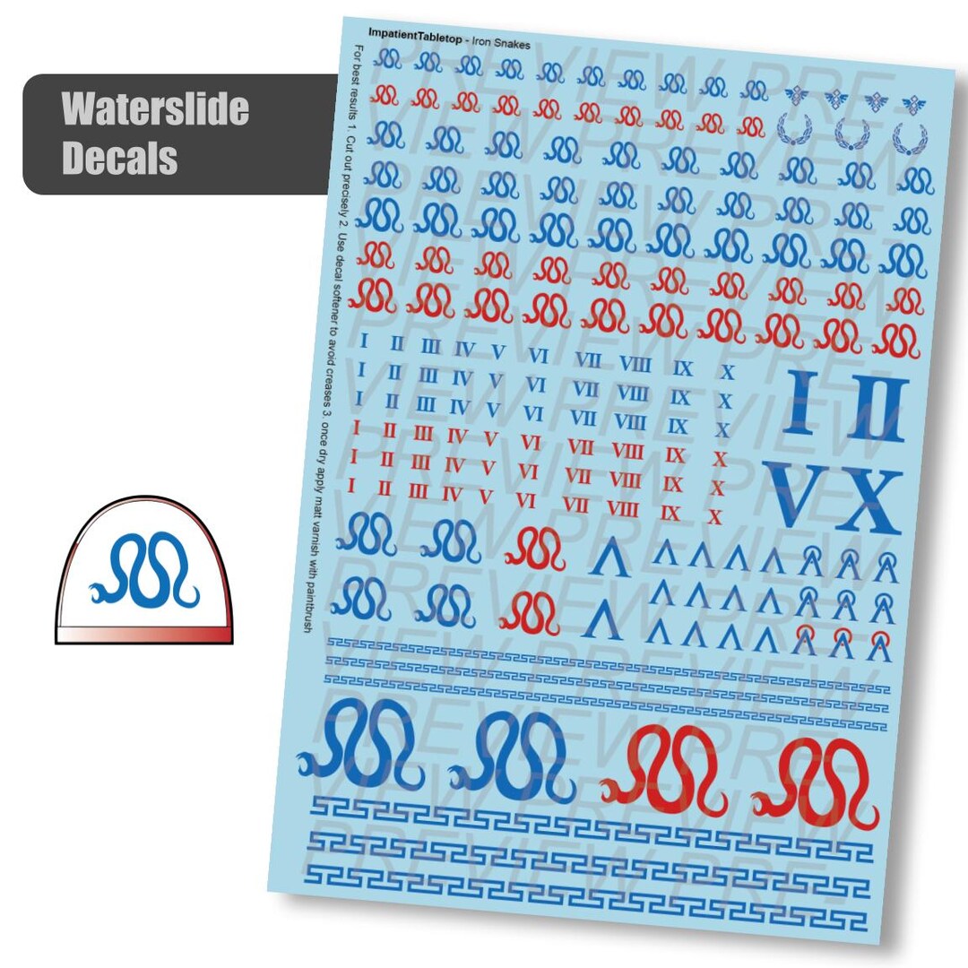 Decals Metal Snakes - Etsy