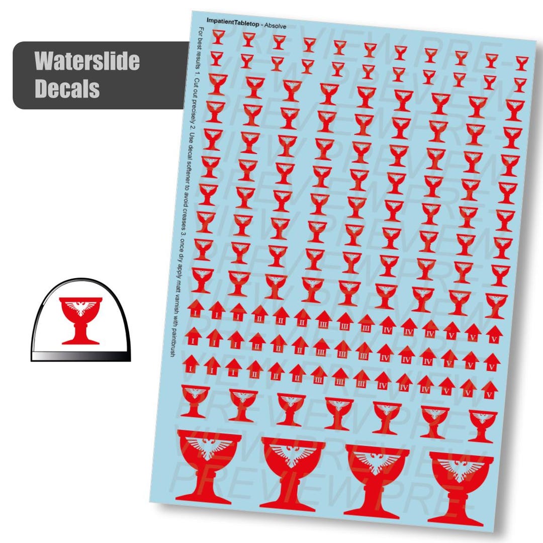 Decals - Absolve - Etsy