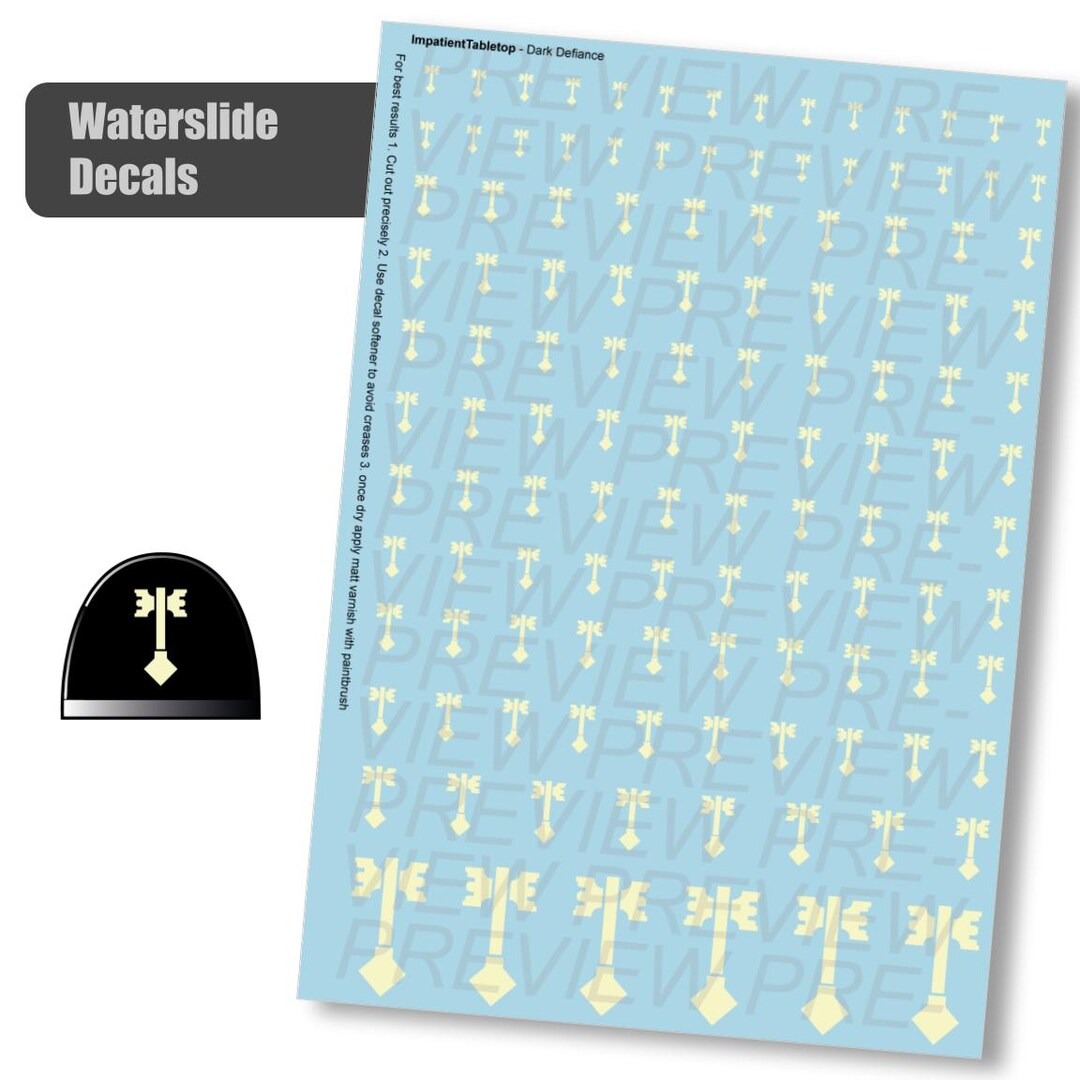 Decals Angelic Defiance - Etsy