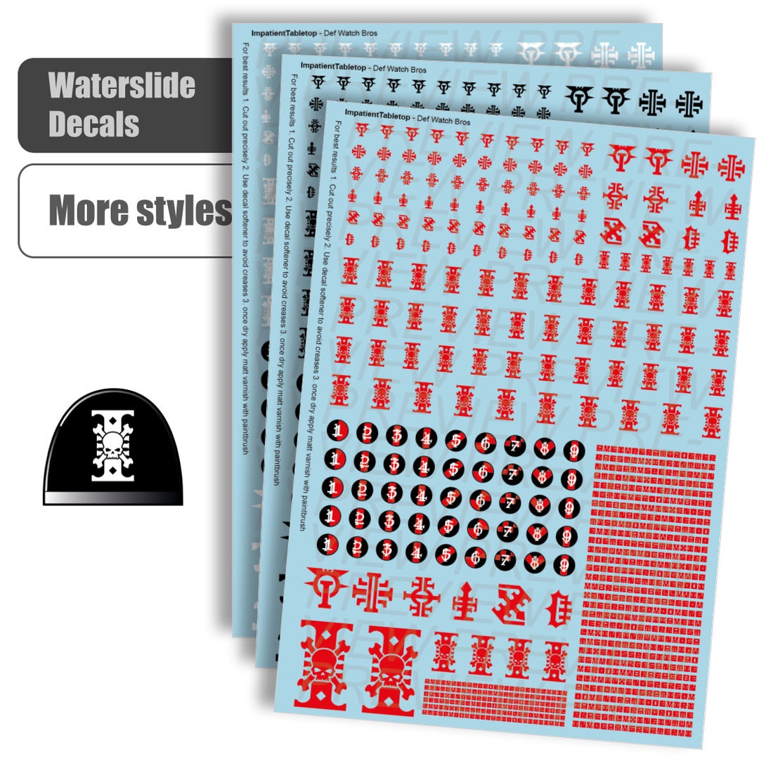 Decals - Def Watch Bros - Etsy