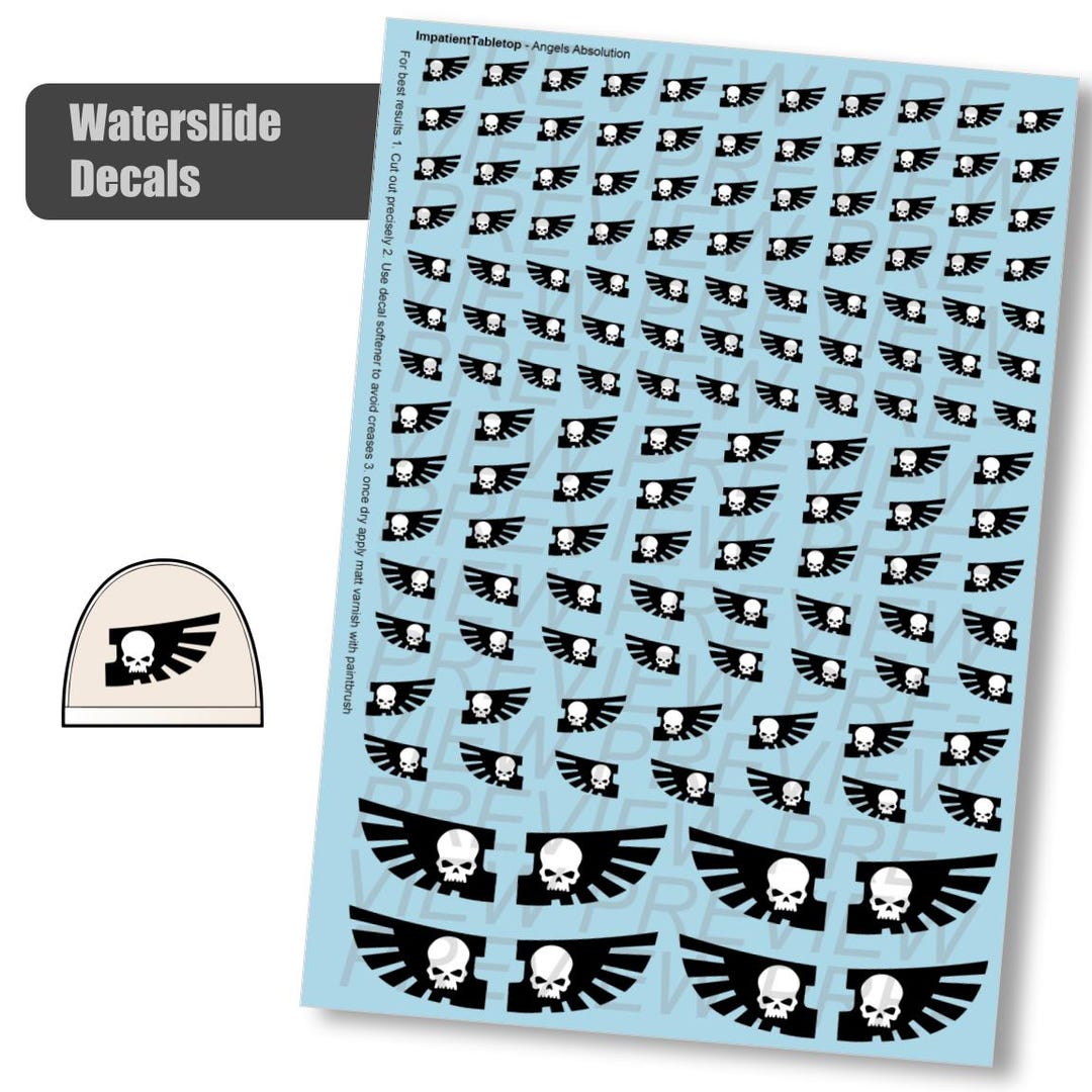 Decals - Angelic Absolution - Etsy