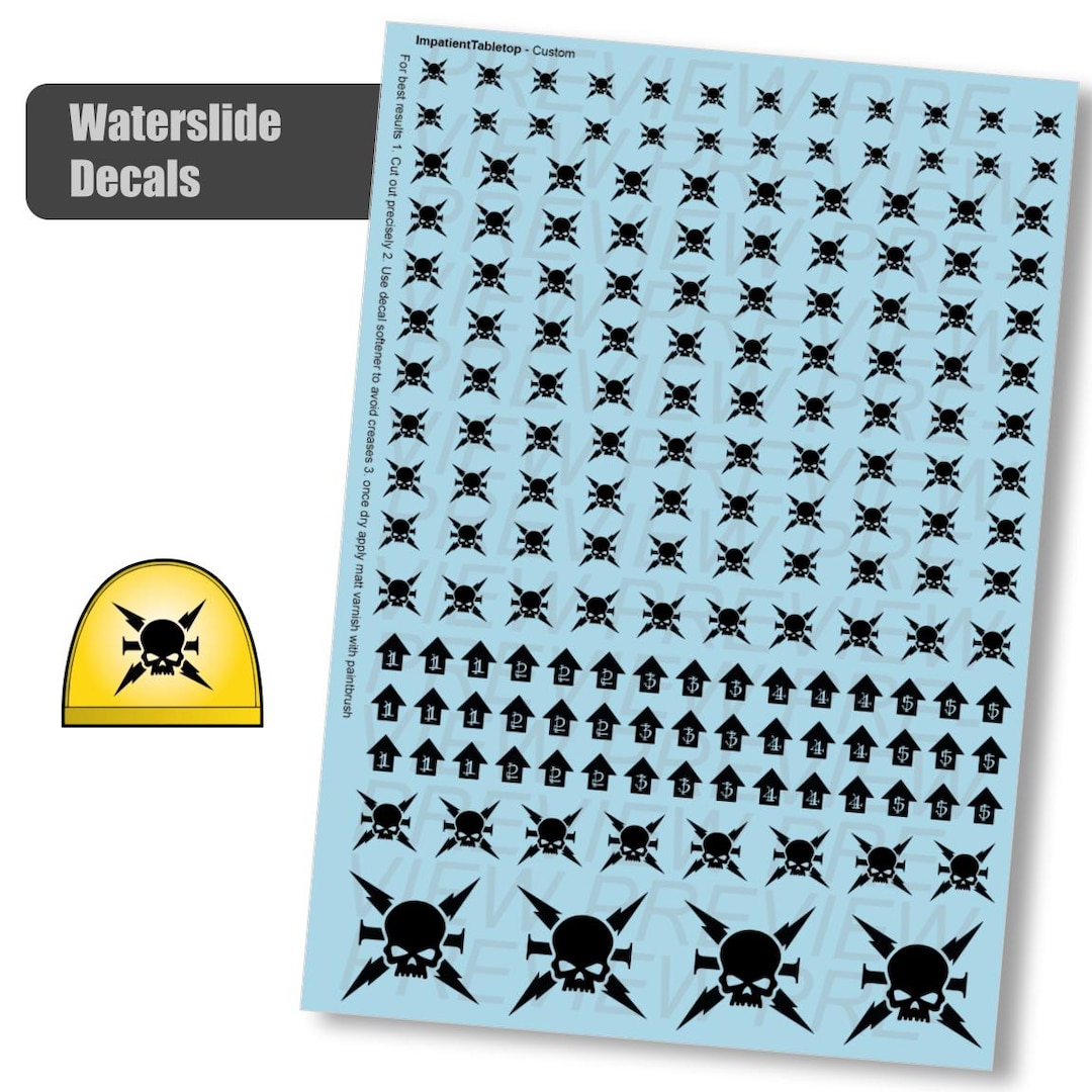 Decals - Destroyer - Etsy