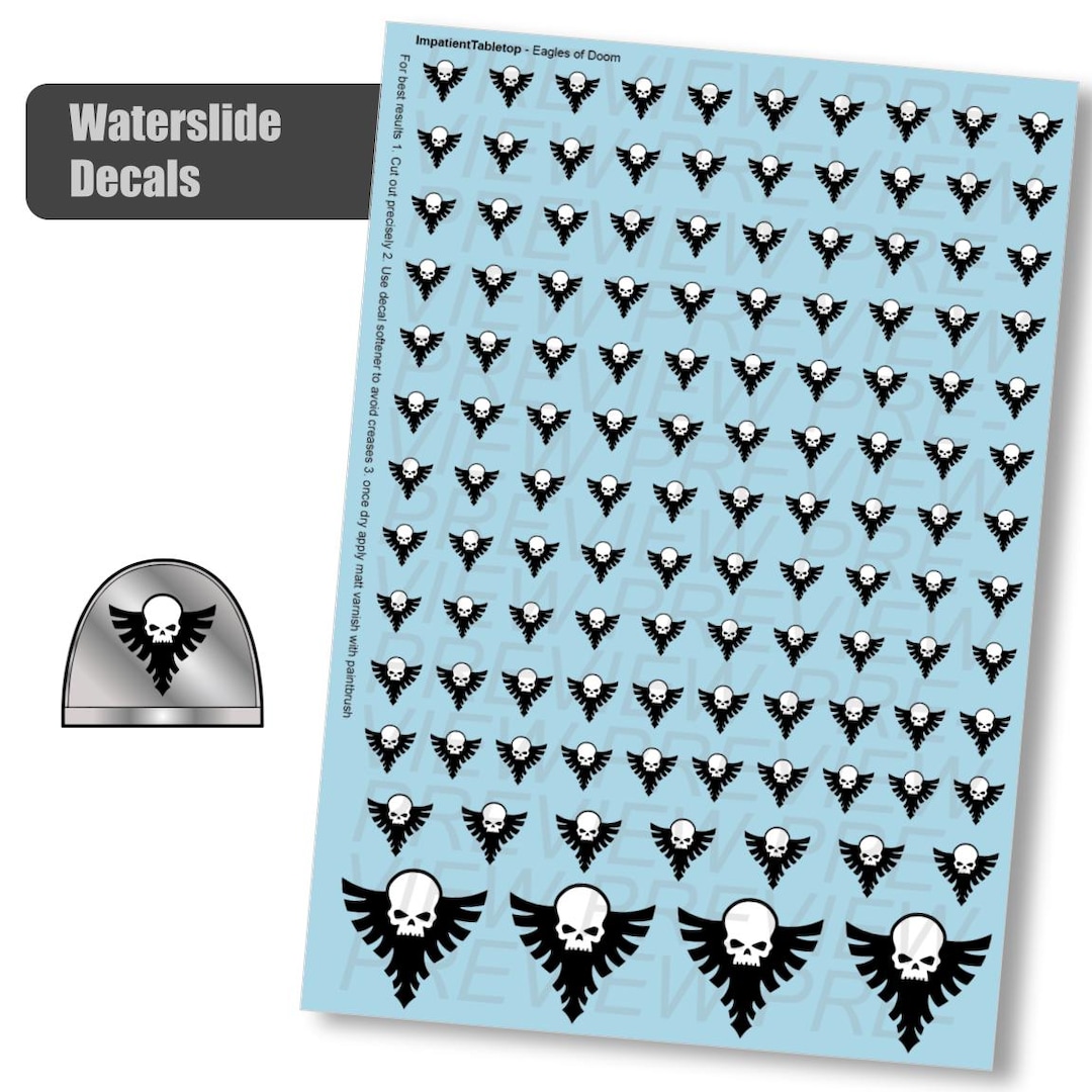 Decals - Eagles of Doom - Etsy