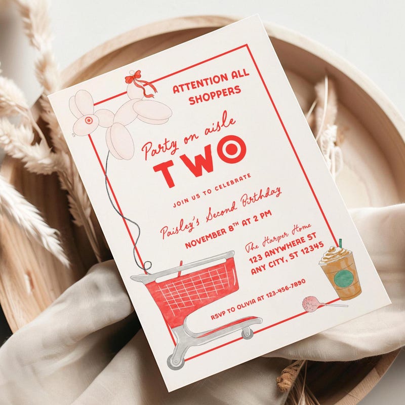 Red Store Birthday - Etsy