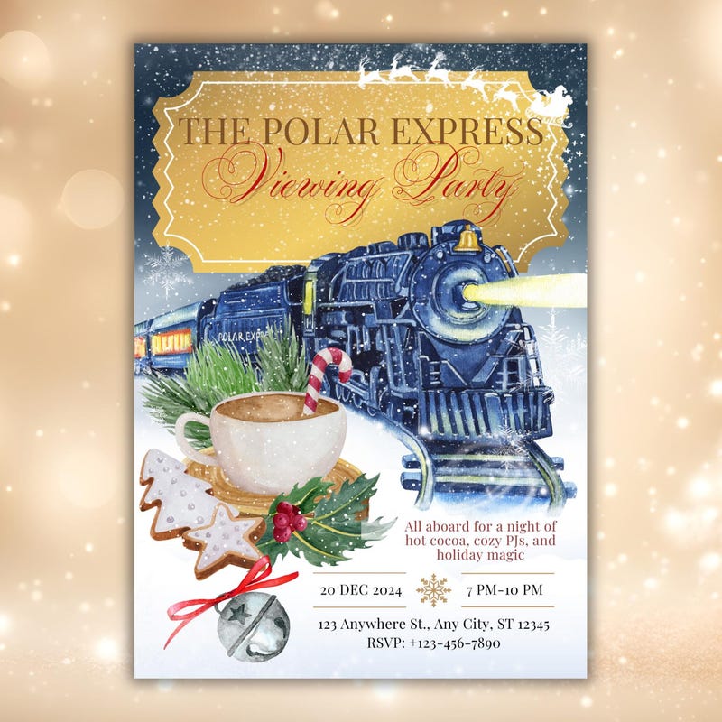 Polar Express Party - Etsy