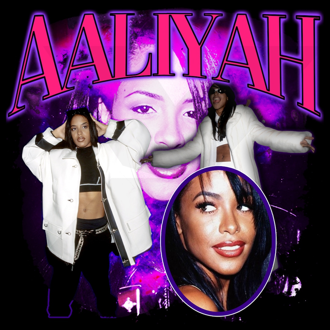 Aaliyah1 Png Digital Etsy