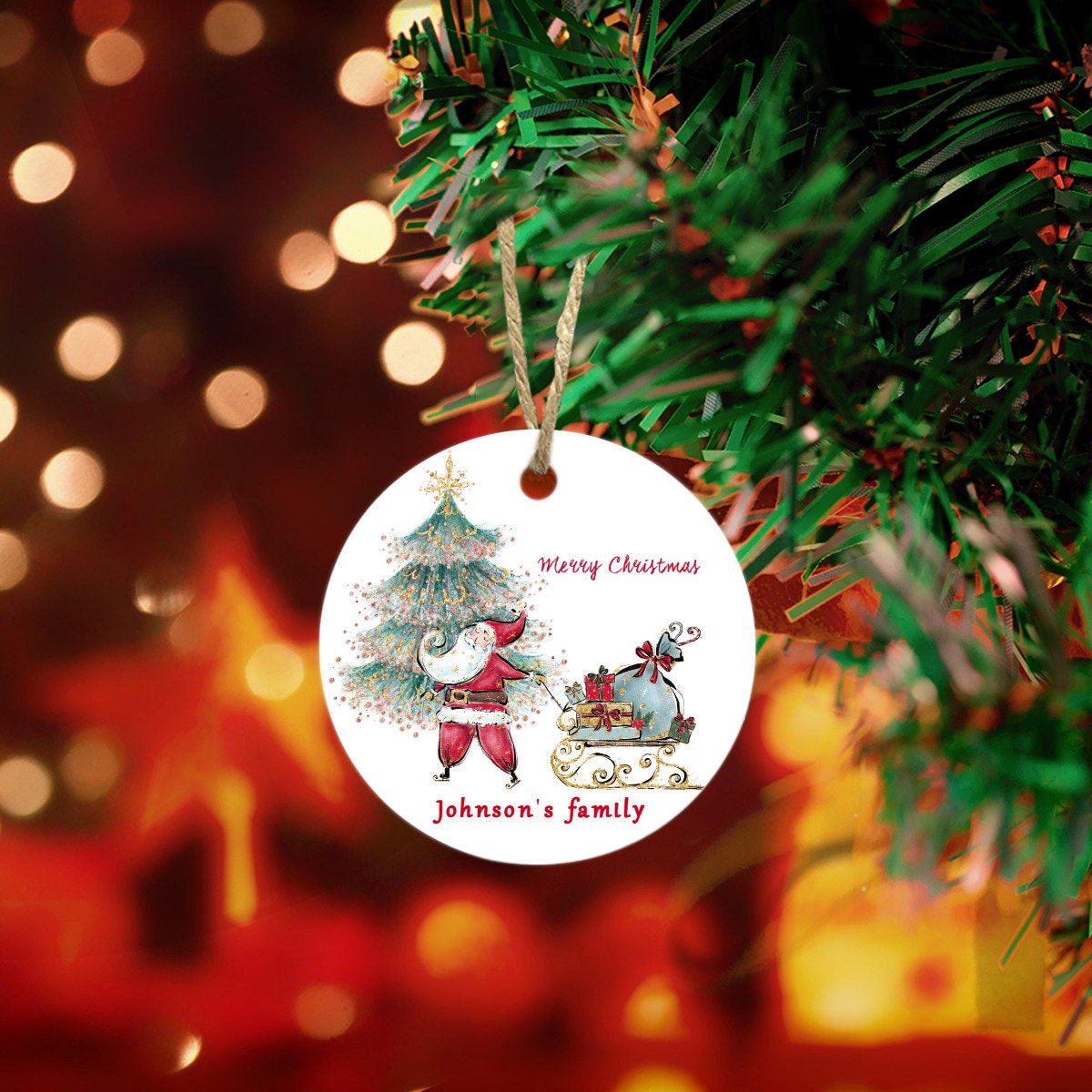 Personalised Grinch Christmas Bauble Christmas Tree Bauble - Etsy