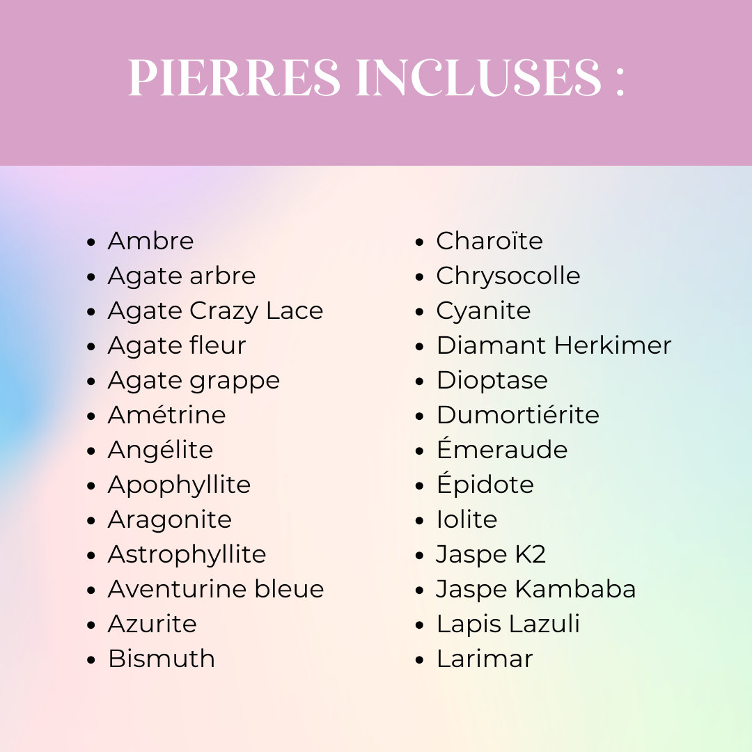 50 Stone Cards to Print (VOL 2, DARK), Semi-precious Stones ...