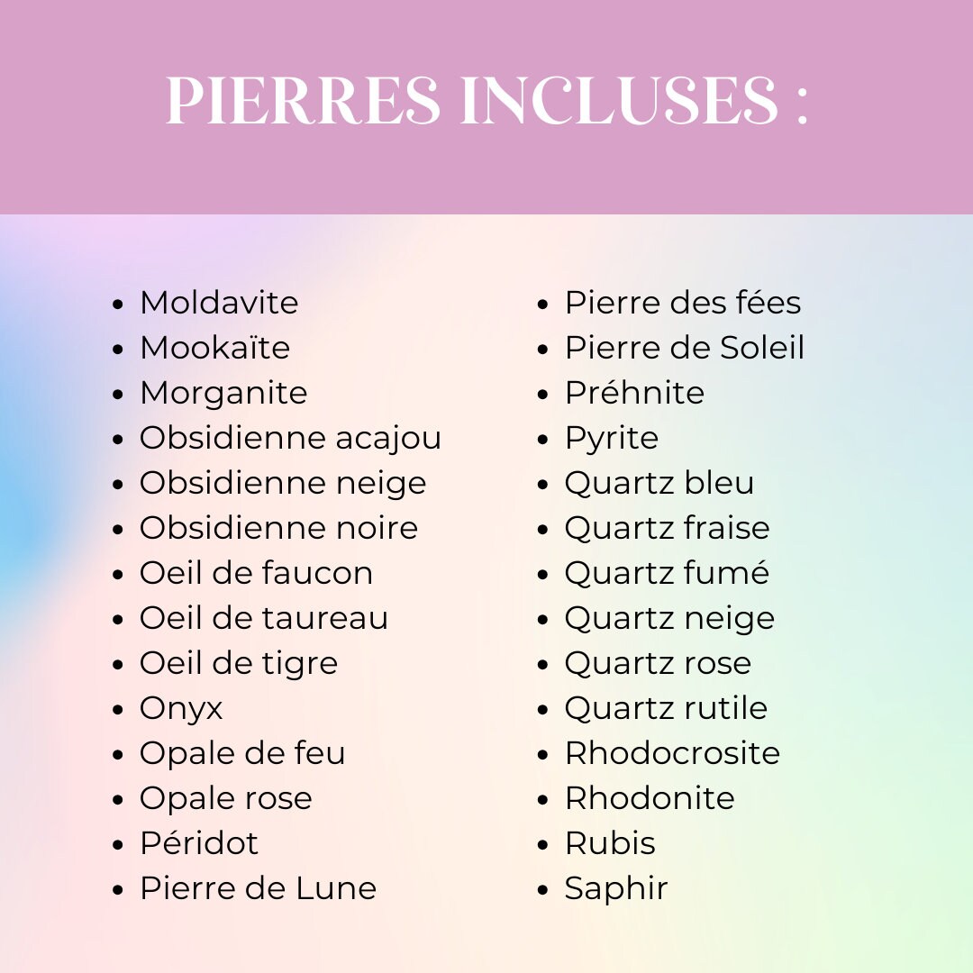 100 Printable Stone Cards (DARK), Semi-precious Stones, Lithotherapy ...