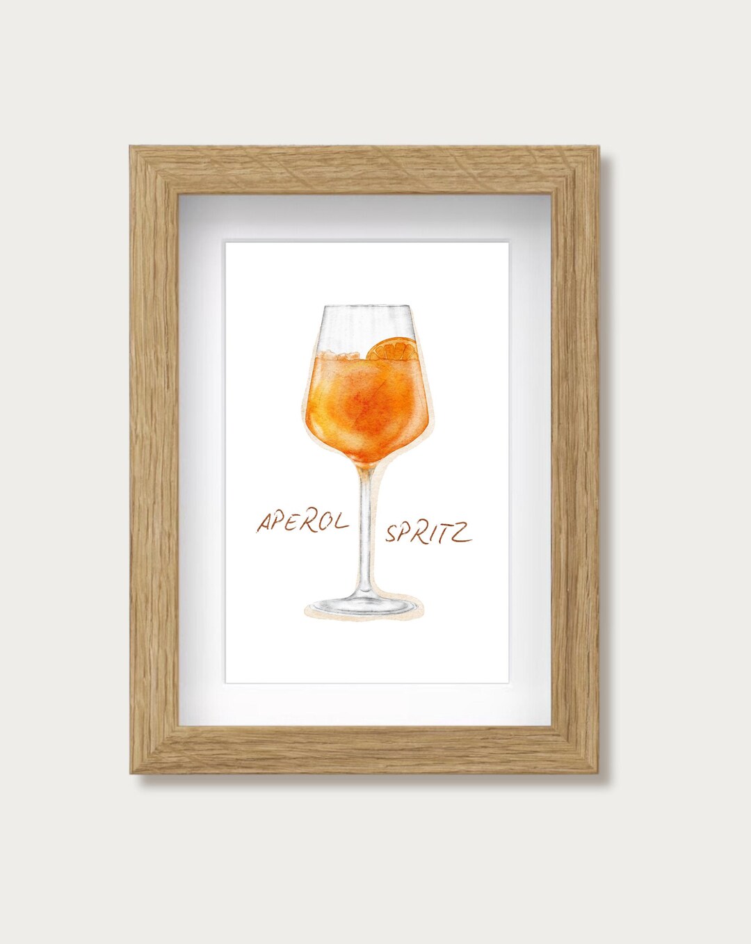 Aperol Spritz - Mini Print | Stylish Gallery Wall Art - Etsy