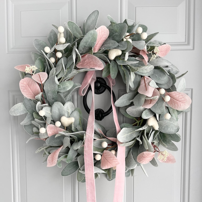 Mini Valentine Wreath Bow - Etsy