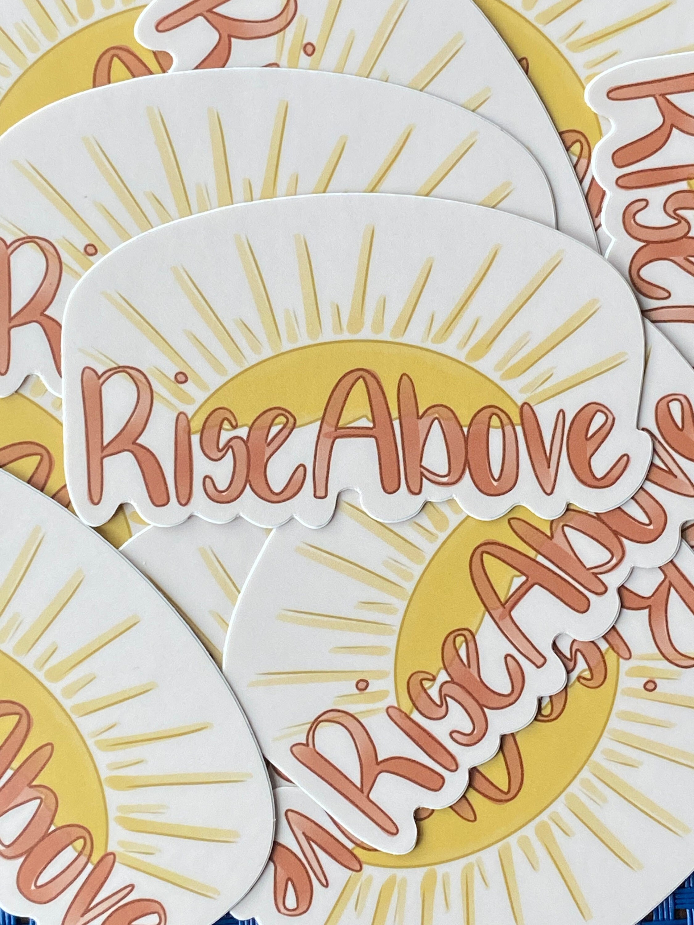 Rise Above Vinyl Sticker - Etsy