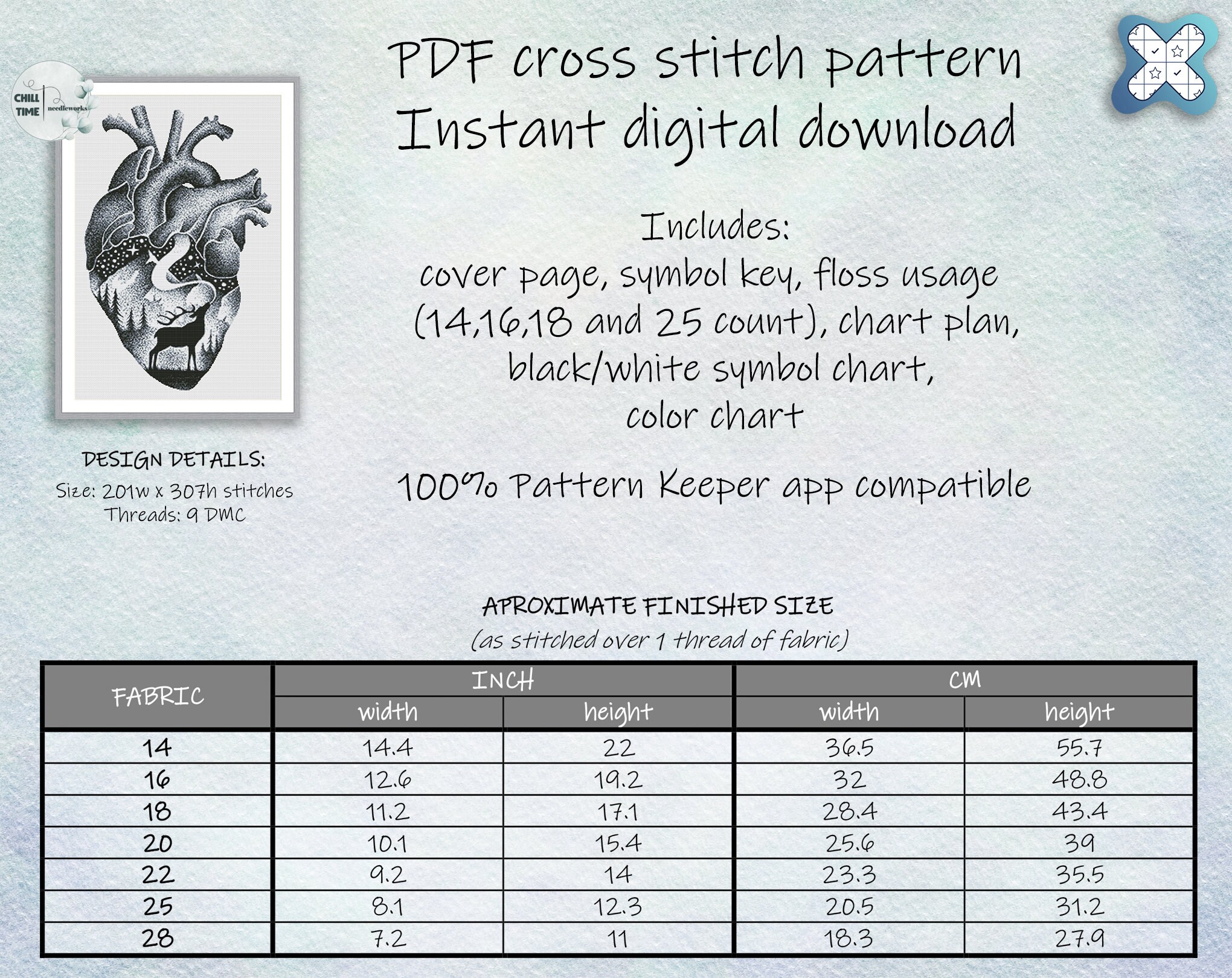 Beautiful Grayscale Fantasy Anatomical Heart Forest With a Stag Modern ...