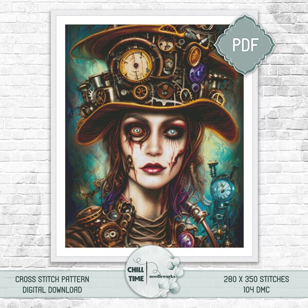 Steampunk Cross - Etsy