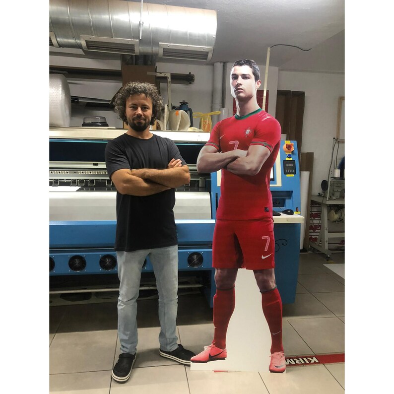 Cristiano Ronaldo Cutout Plastic Model - Etsy