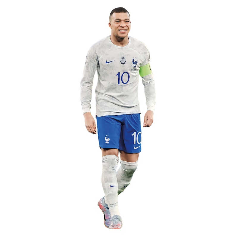 Kylian Mbappé Cutout Plastic Model - Etsy Canada