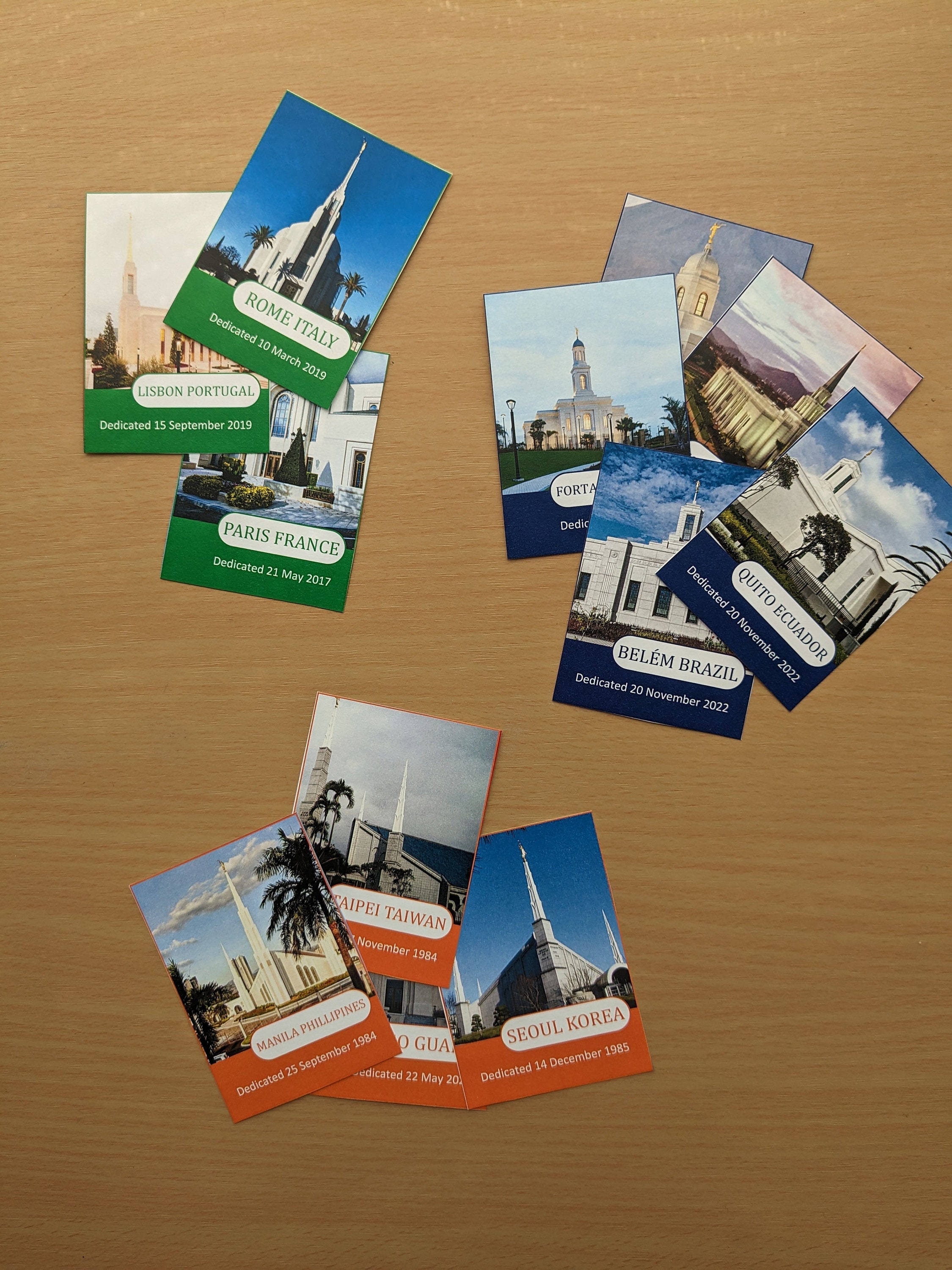 Temple Trading Cards (through 2022) - Etsy