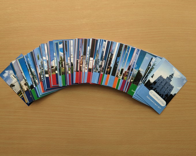 LDS Temple Cards in Tin - Etsy