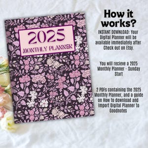 2025 Digital Planner, 2025 Portrait Planner, 2025 Planner, Undated ...