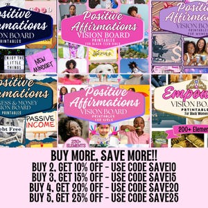 Vision Board Printables for Black Women - 200+ Inspiring Pictures ...