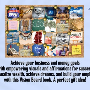 Ultimate Business & Money Vision Board Kit - 250 Printables for ...