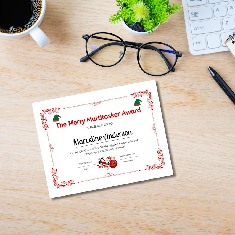 25 Funny Christmas Awards for Employees, Staff Appreciation Team ...